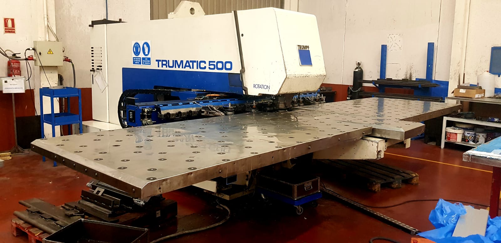 Punzonadora CNC TRUMPF TC 500 R - Oportunidades - Maquinaria - Tecnobisa